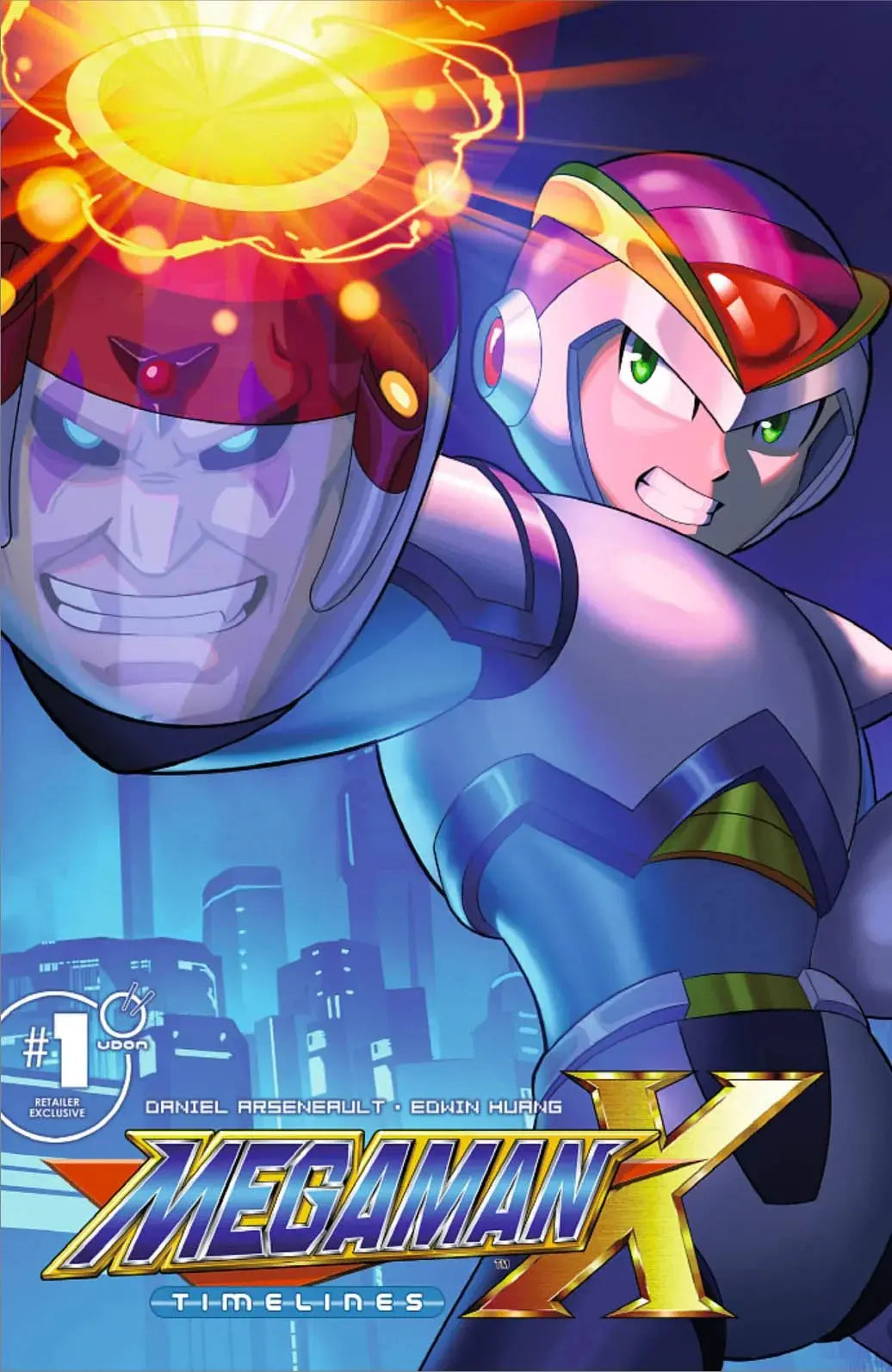 Mega Man X Timelines #1 - East Coast Comics Exclusive Santiago Venegas