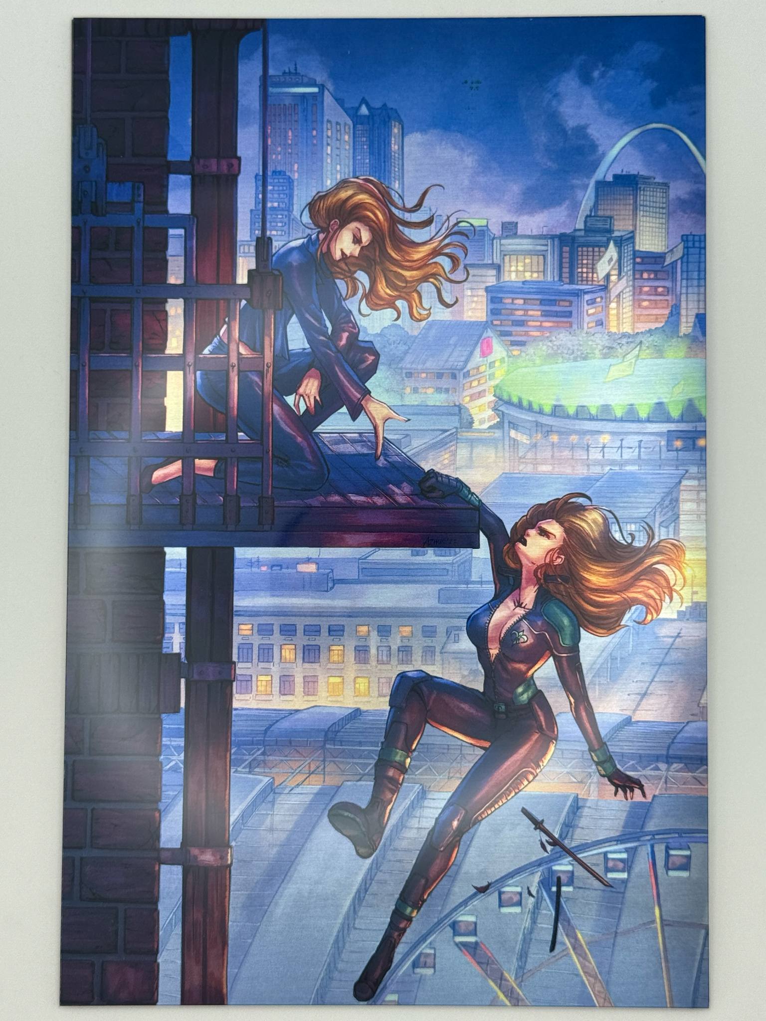 MUFFY THE PIMP SLAYER #2 ANNA ZHUO EXCLUSIVE METAL VIRGIN VAR [IN STOC