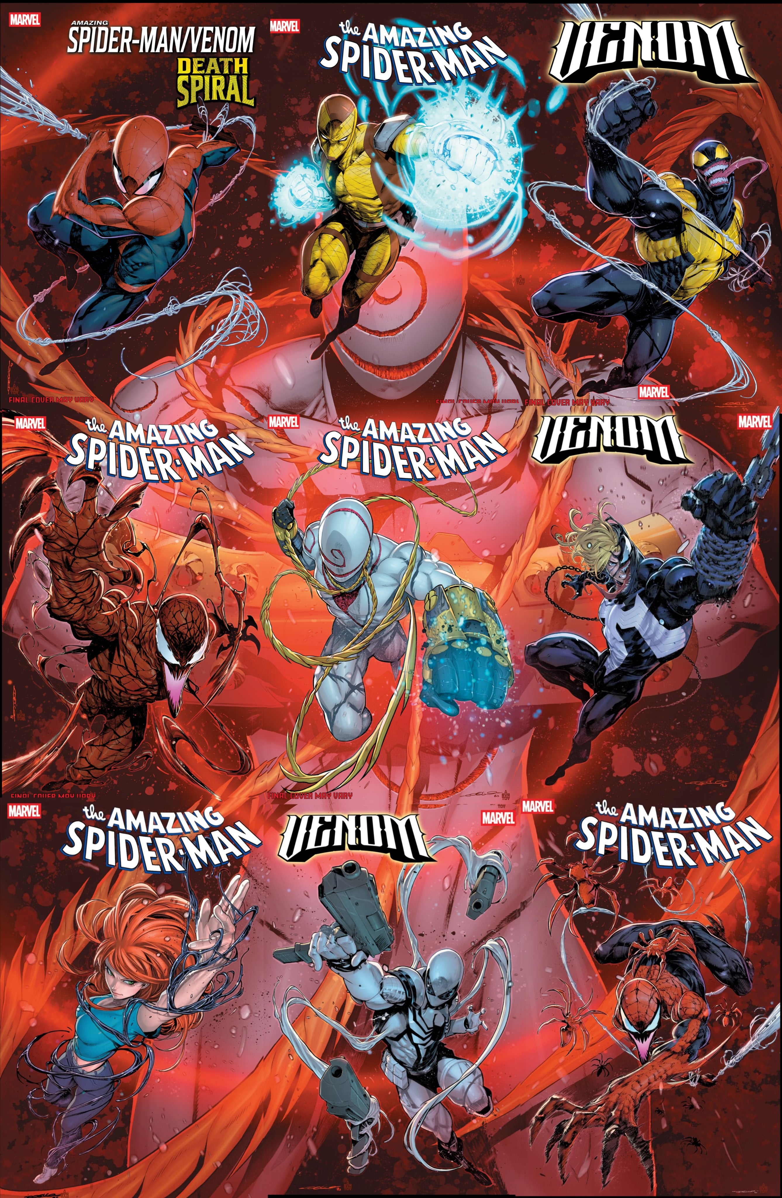 [9 PACK] DEATH SPIRAL CONNECTING COVERS IBAN COELLO (04/15/2026)