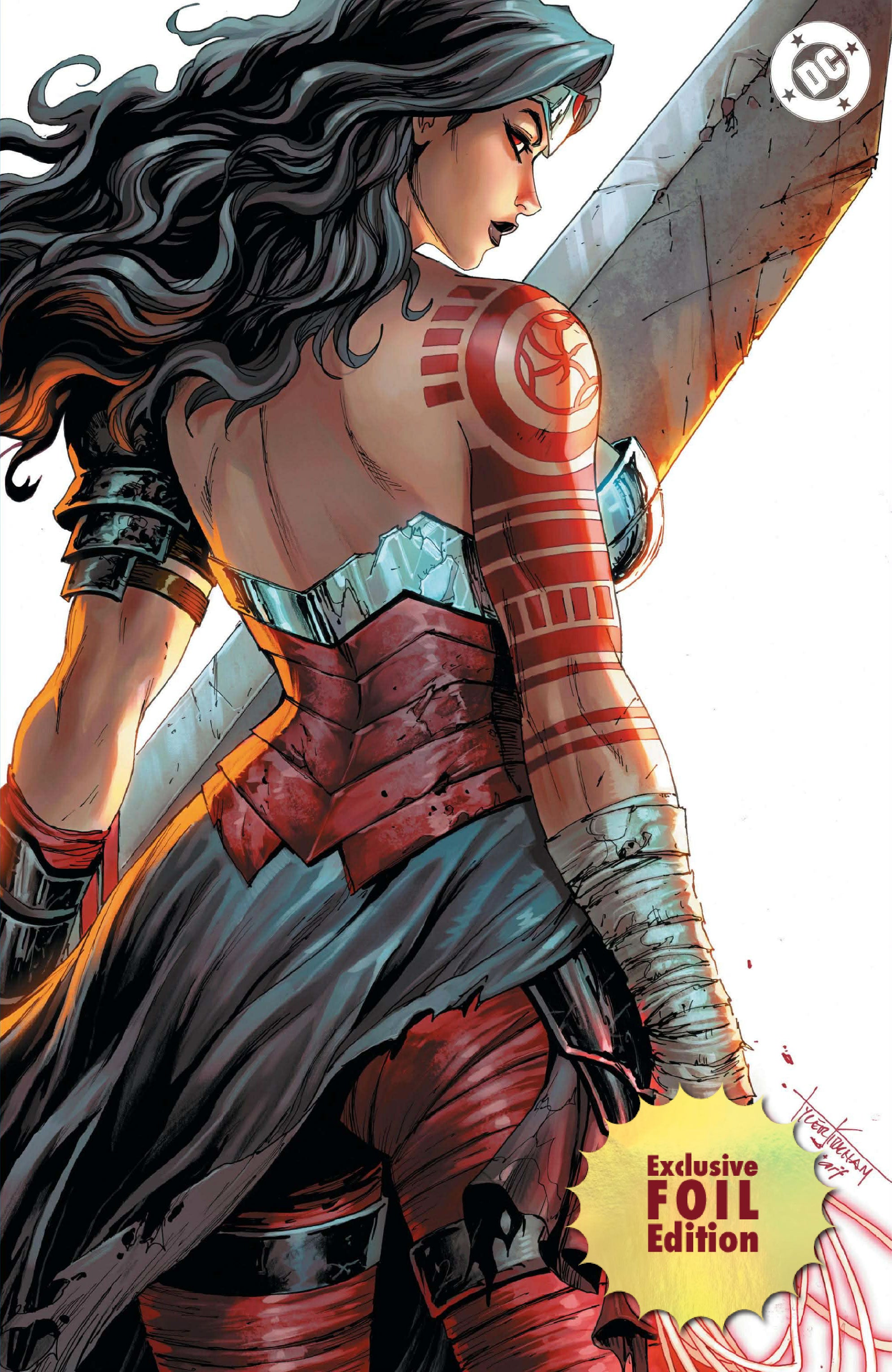 [FOIL] ABSOLUTE WONDER WOMAN #17 TYLER KIRKHAM EXCLUSIVE VIRGIN VAR (0