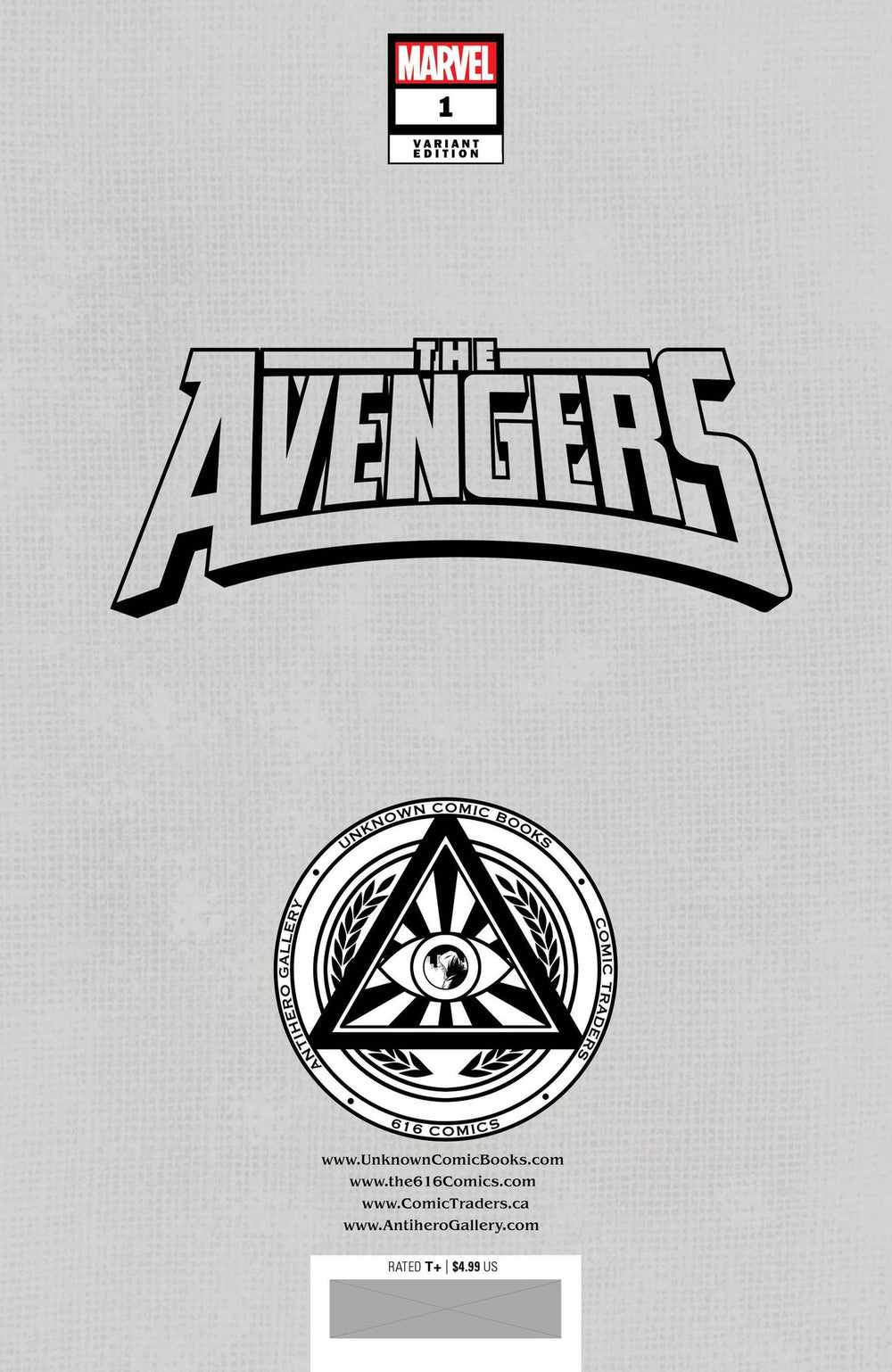 Avengers 1 Unknown Comics Nathan Szerdy Exclusive Virgin Var 05 17 2
