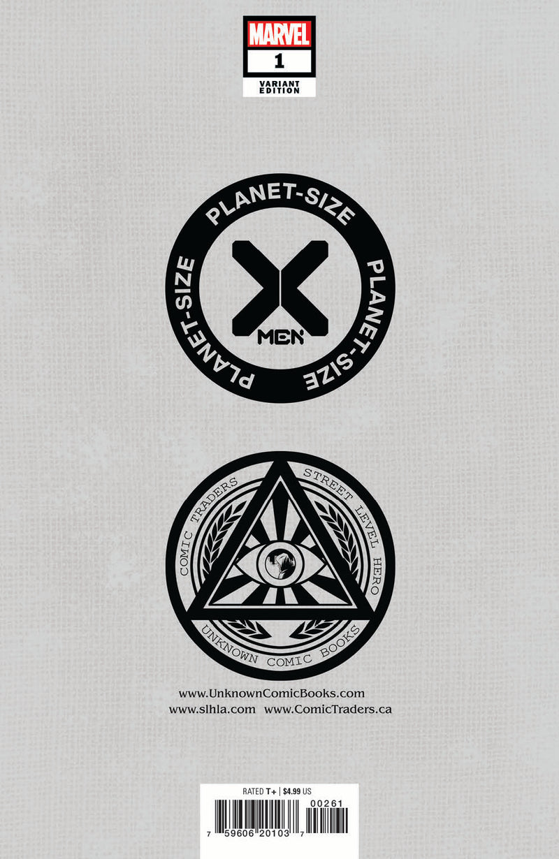 PLANET-SIZED X-MEN #1 UNKNOWN COMICS DAVID NAKAYAMA EXCLUSIVE VAR GALA